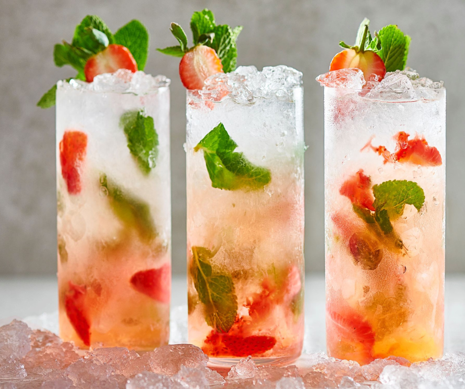 Sparking Cocktails - Mojito Rosé | The Sip Society